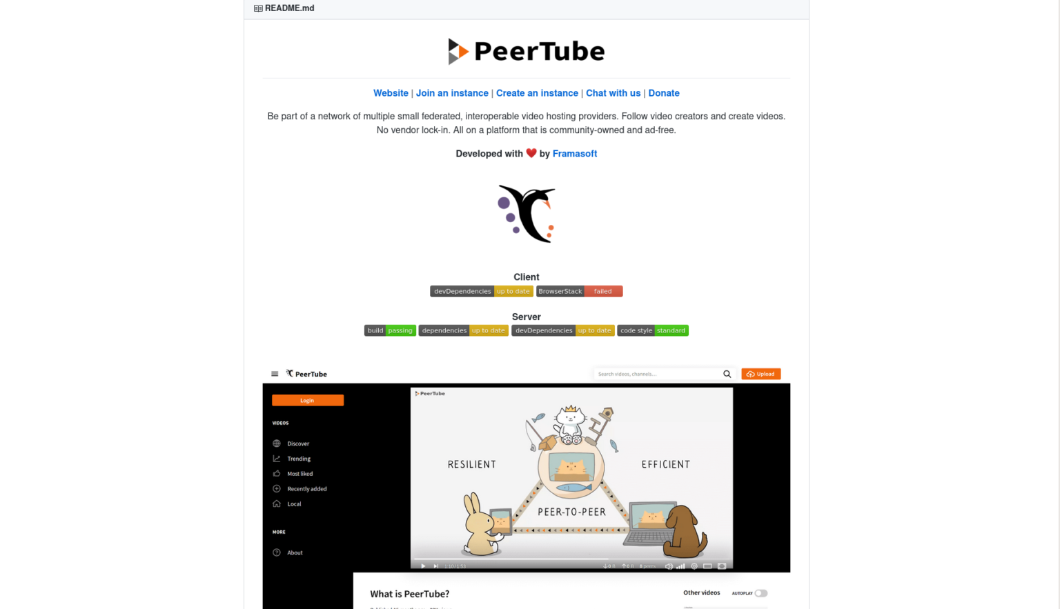 PeerTube – Trade-Free Directory