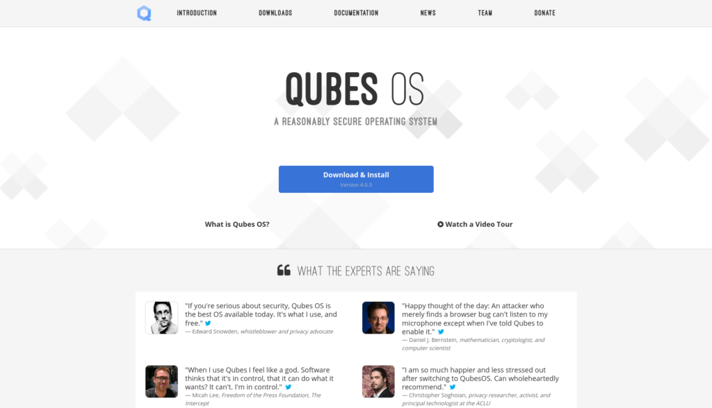 Qubes OS – Trade-Free Directory