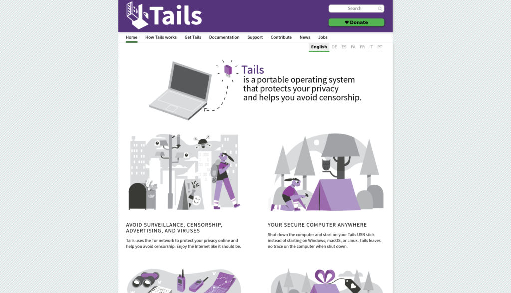 Tails – Trade-Free Directory
