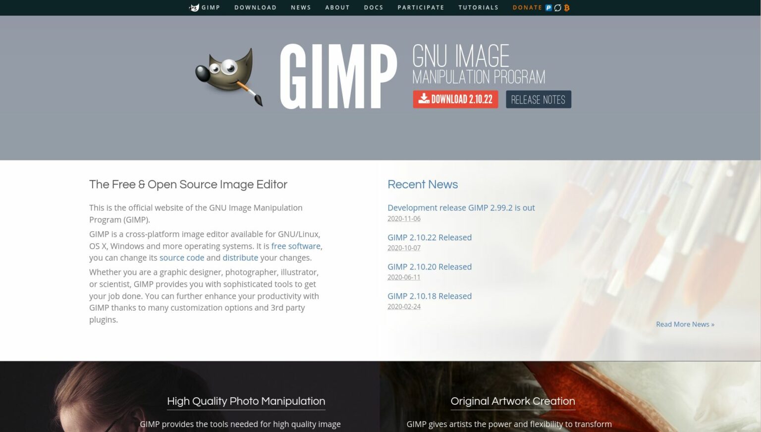 GIMP – Trade-Free Directory